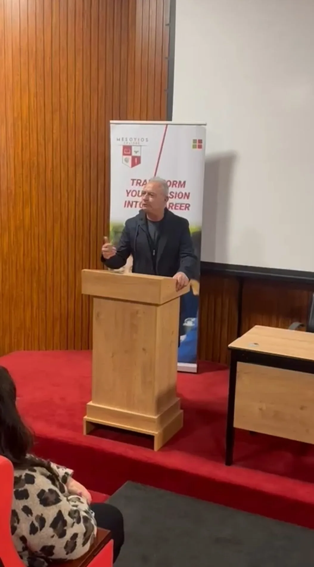 MP and Former President of the Democratic Rally Mr Averof Neophytou at ...